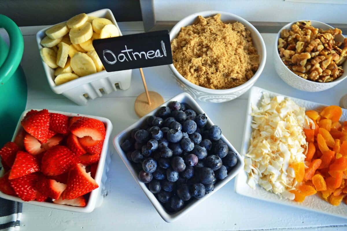 The Oatmeal Toppings Bar – Modern Honey