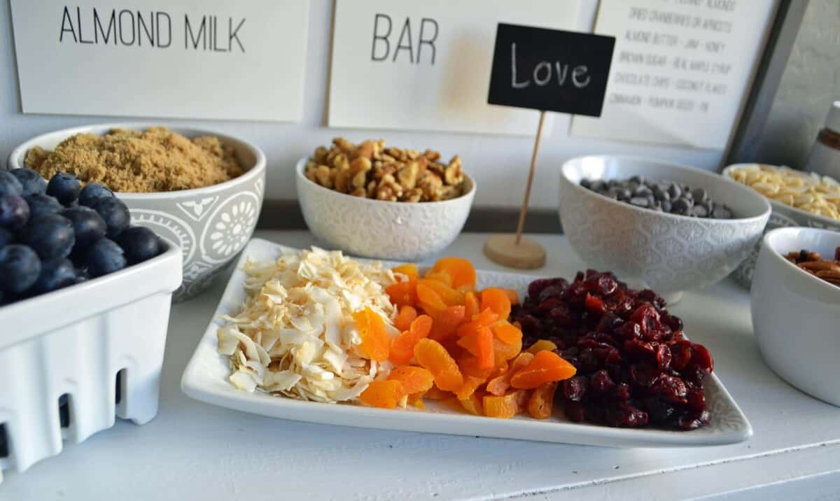 The Oatmeal Toppings Bar – Modern Honey