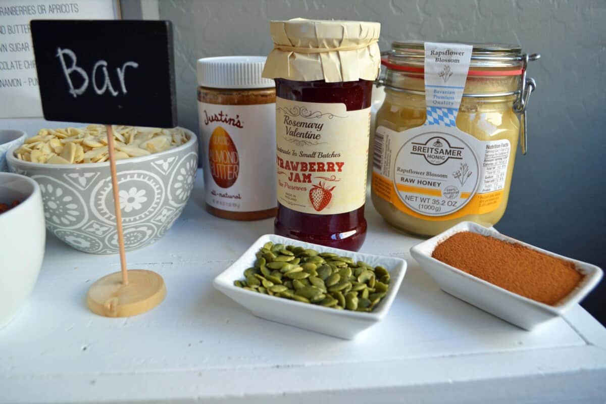 The Oatmeal Toppings Bar – Modern Honey
