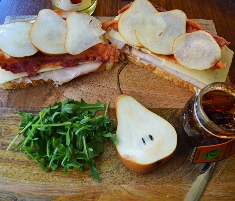 Turkey and Bacon Panini with Fig Jam – Modern Honey