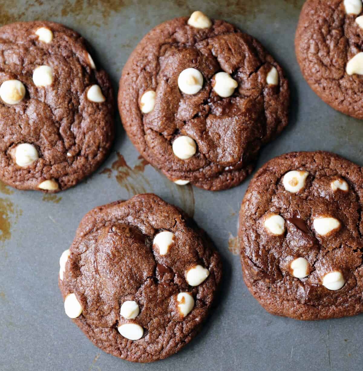 Hunka Hunka Triple Chocolate Cookies – Modern Honey