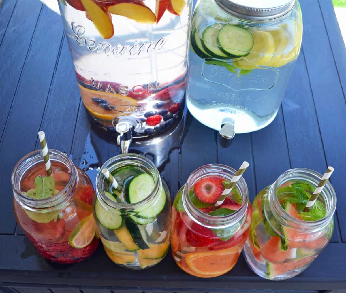 Spa Fruit Infused Detox Water – Modern Honey