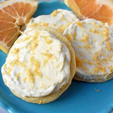 Grapefruit Sugar Cookies with White Chocolate Buttercream – Modern Honey
