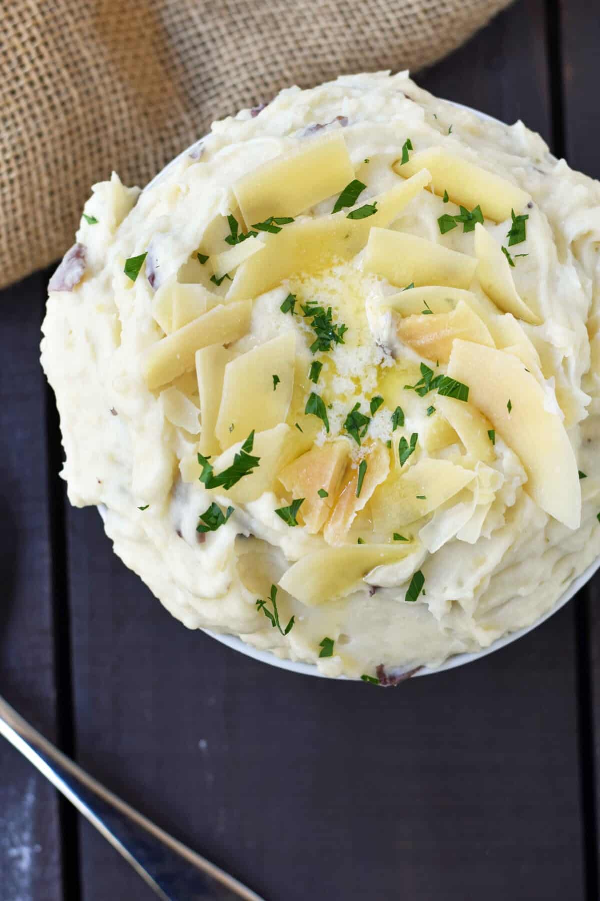 Creamy Parmesan Mashed Potatoes – Modern Honey