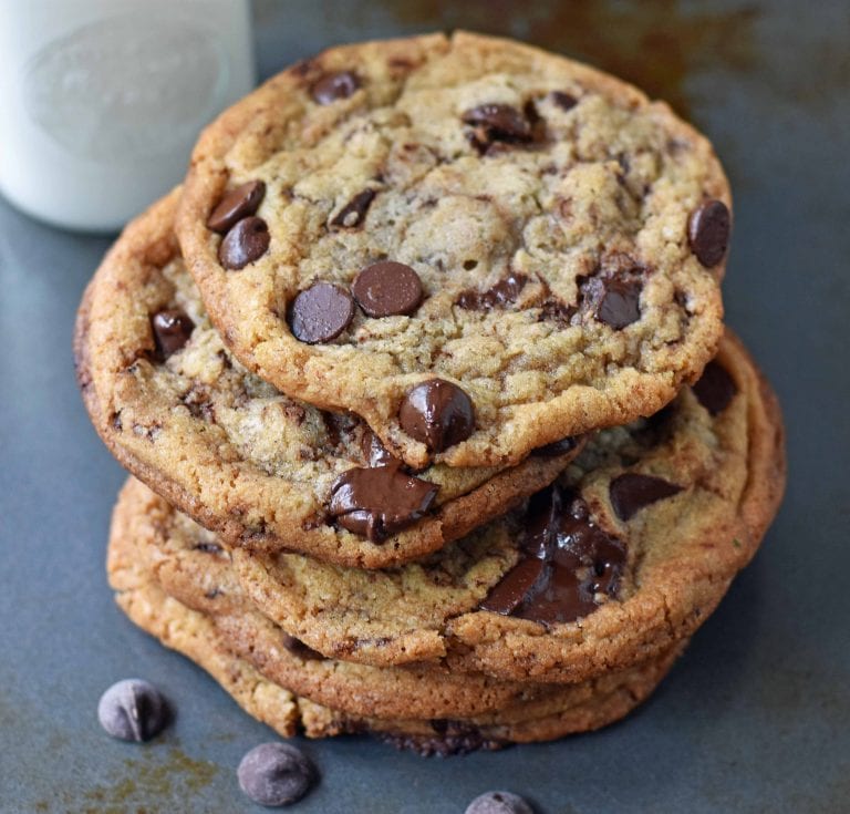 Thin and Crispy Chocolate Chip Cookies – Modern Honey