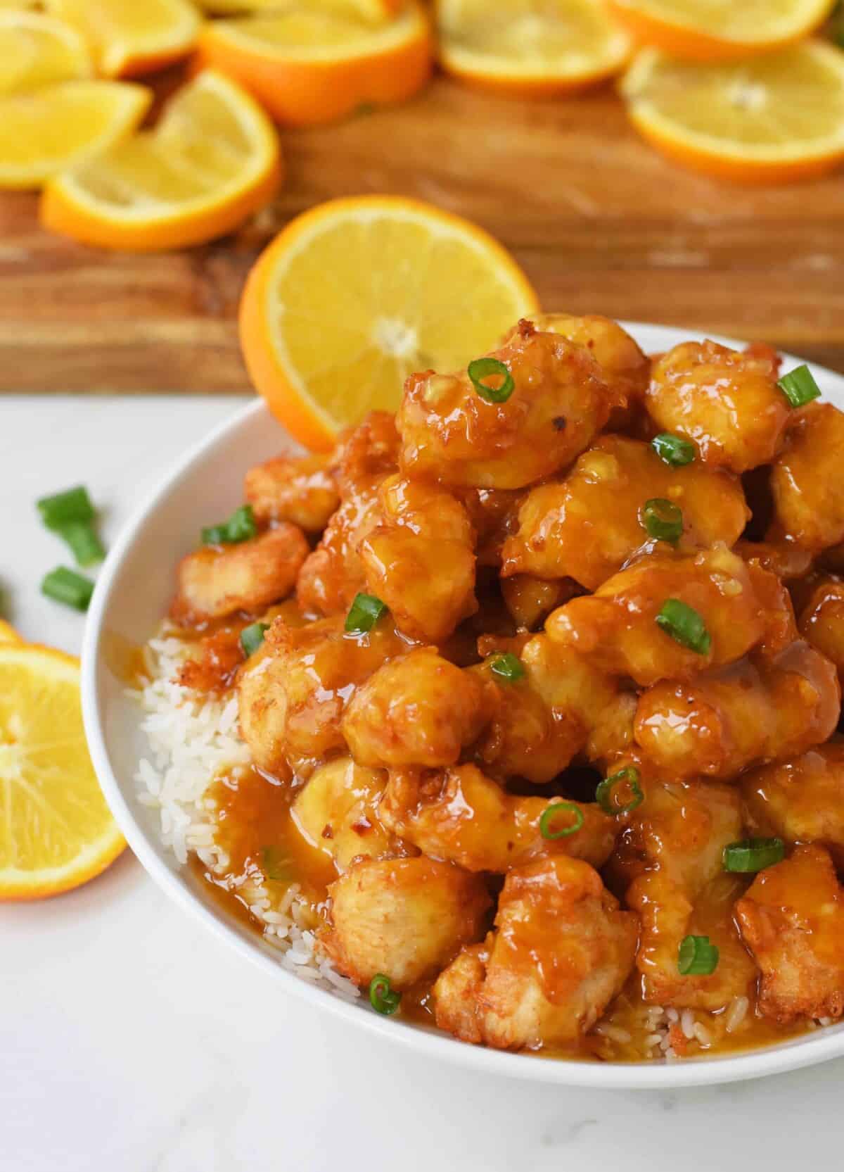 Chinese Orange Chicken – Modern Honey