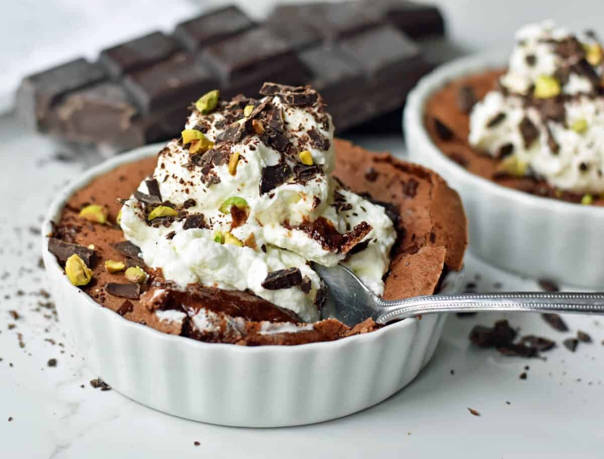 Flourless Chocolate Molten Lava Cake – Modern Honey