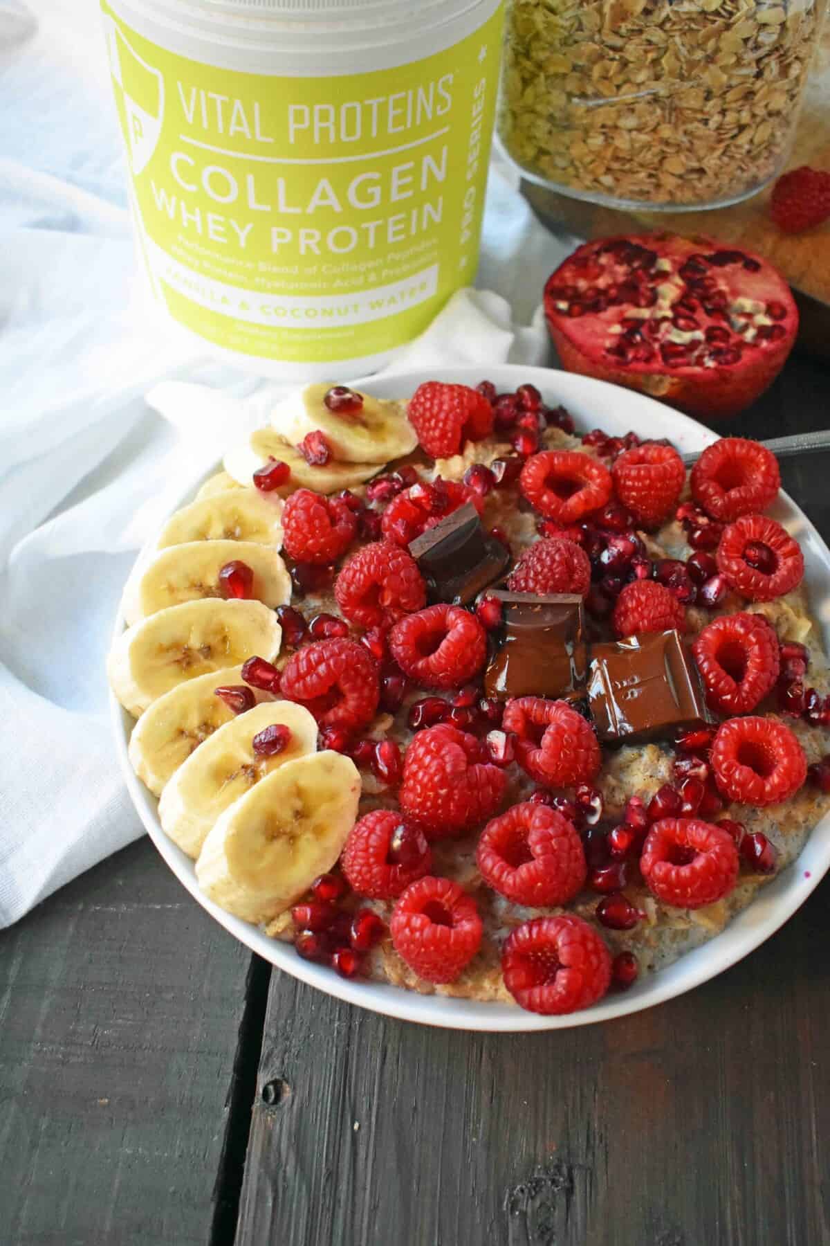 High-Protein Oatmeal – Modern Honey