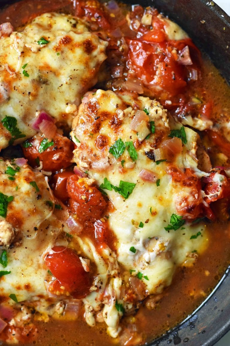 Baked Caprese Chicken – Modern Honey