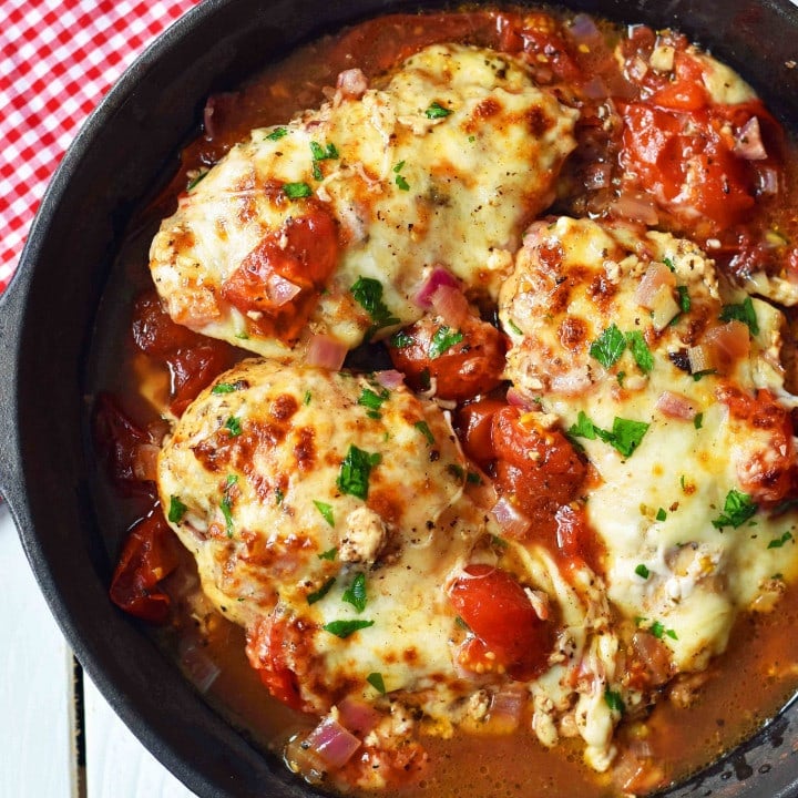 Baked Caprese Chicken – Modern Honey