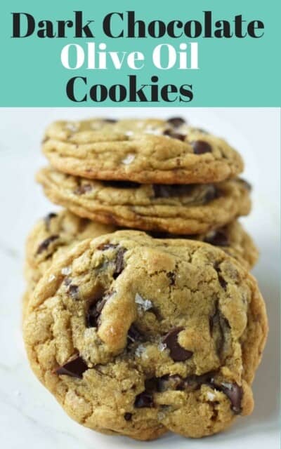 Dark Chocolate Chunk Olive Oil Cookies – Modern Honey