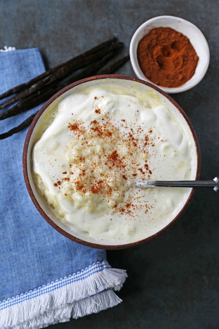 Homemade Rice Pudding – Modern Honey