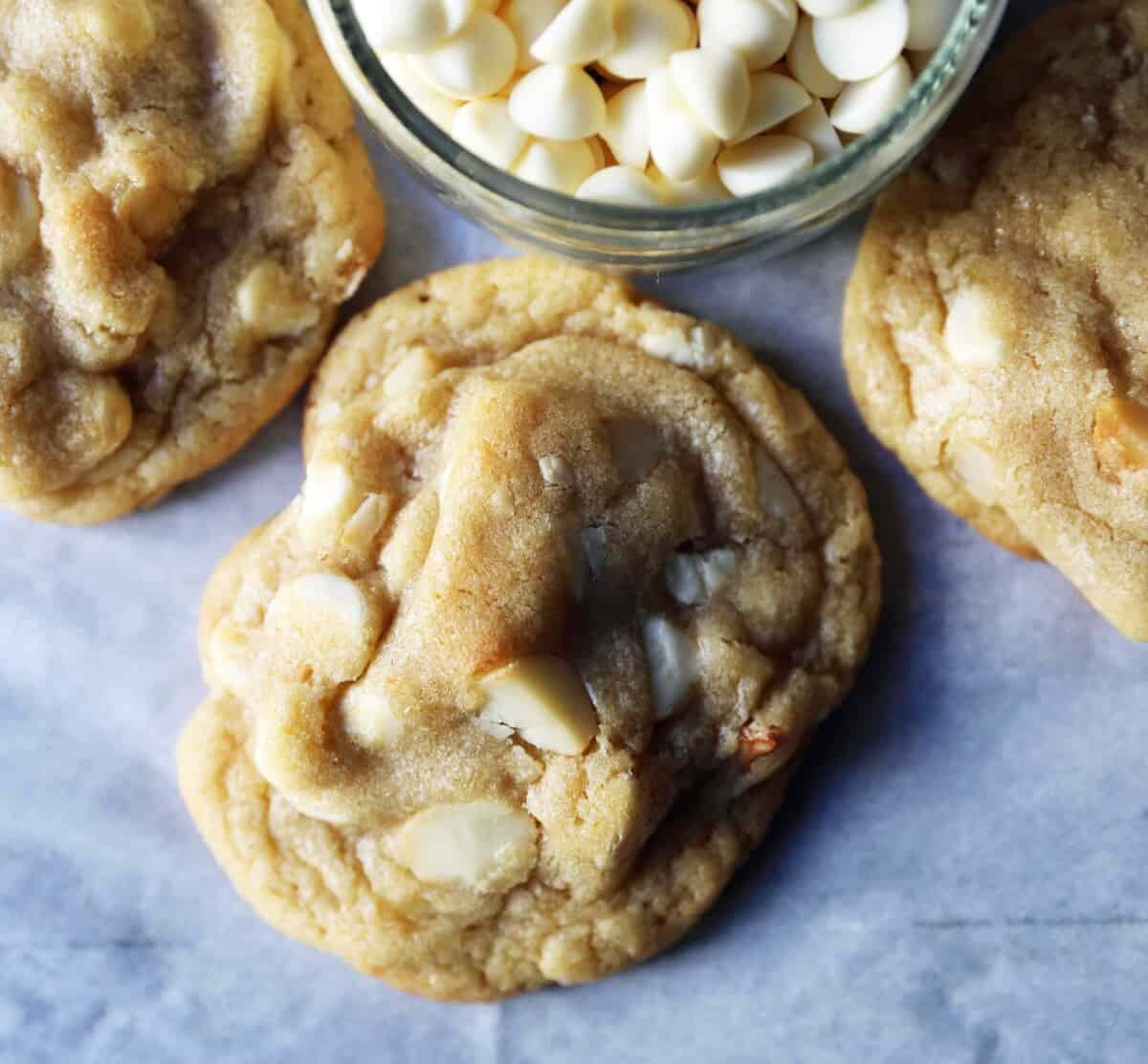 White Chocolate Macadamia Nut Cookies – Modern Honey