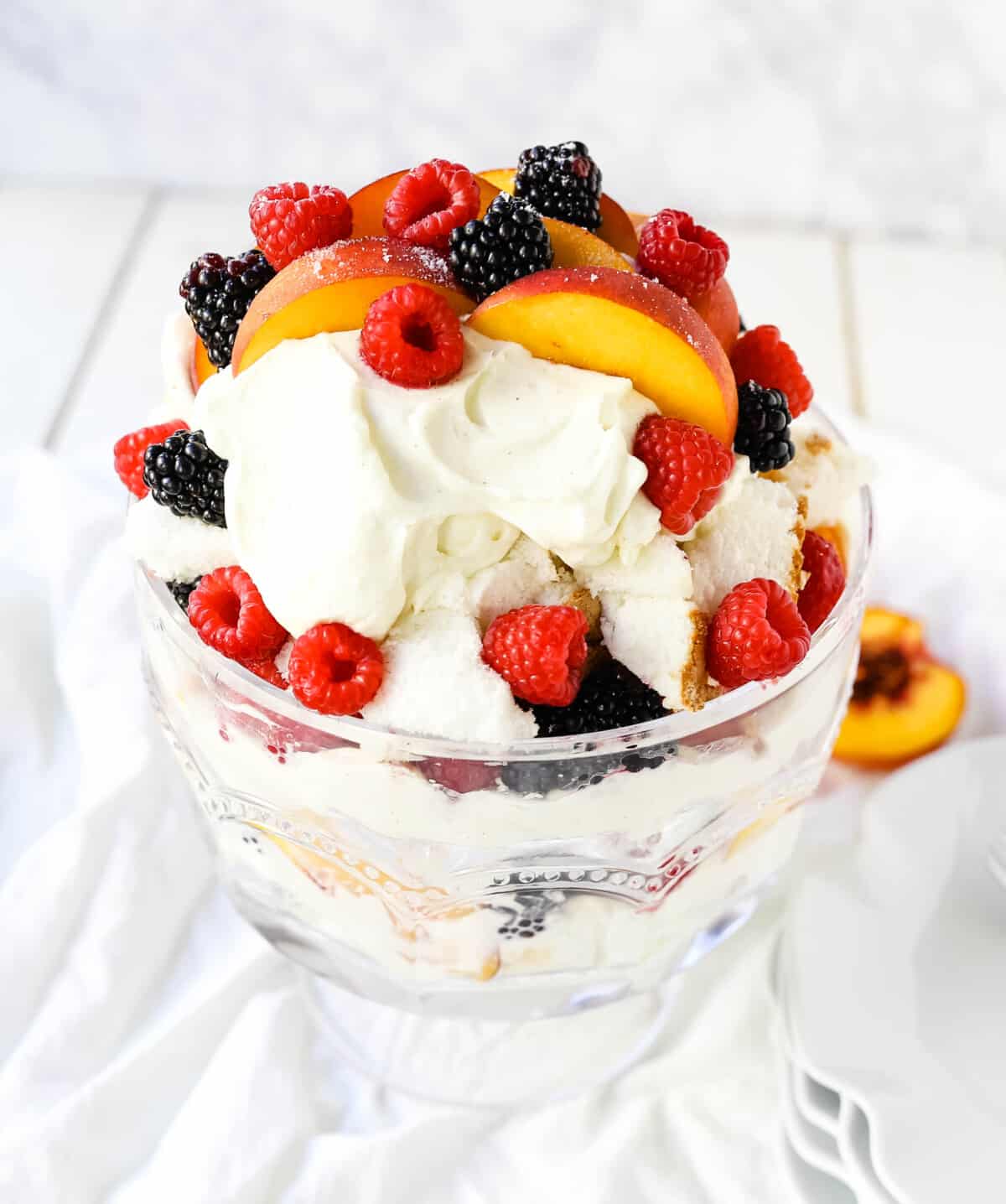 Peach Berry Trifle – Modern Honey