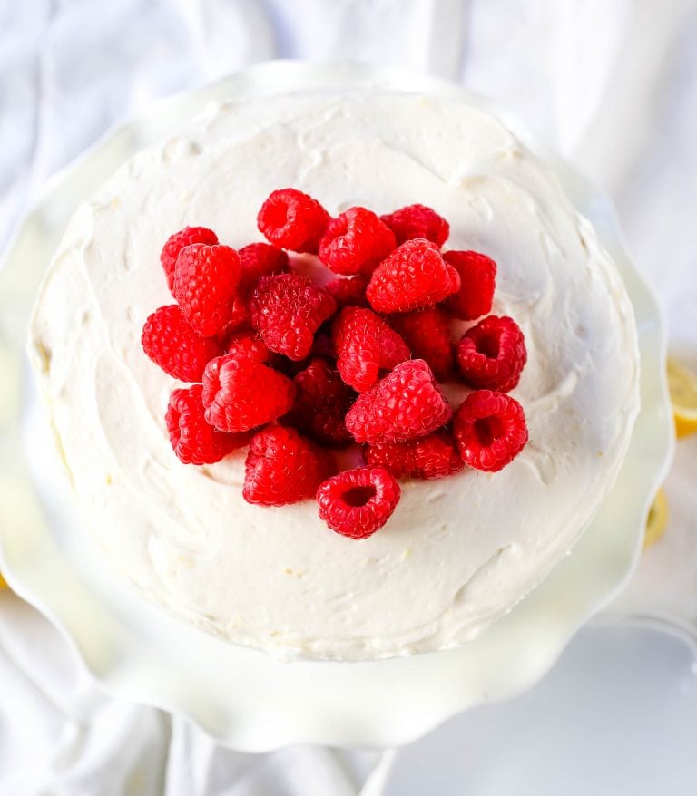 Lemon Raspberry Cake – Modern Honey