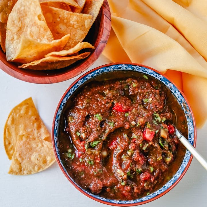 Homemade Restaurant Style Salsa – Modern Honey