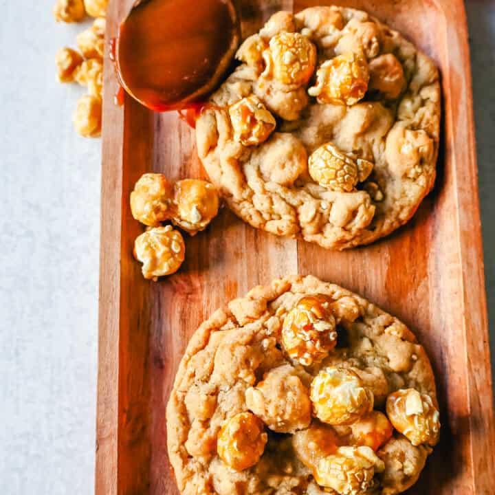 Caramel Popcorn Cookies – Modern Honey