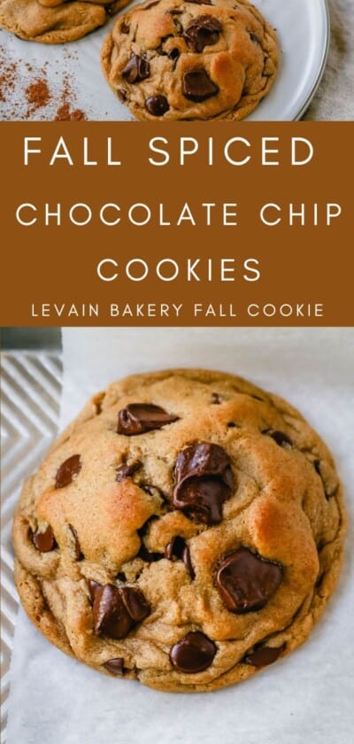Fall Chocolate Chip Spiced Cookie (Levain Bakery Fall Cookie Knock-Off ...