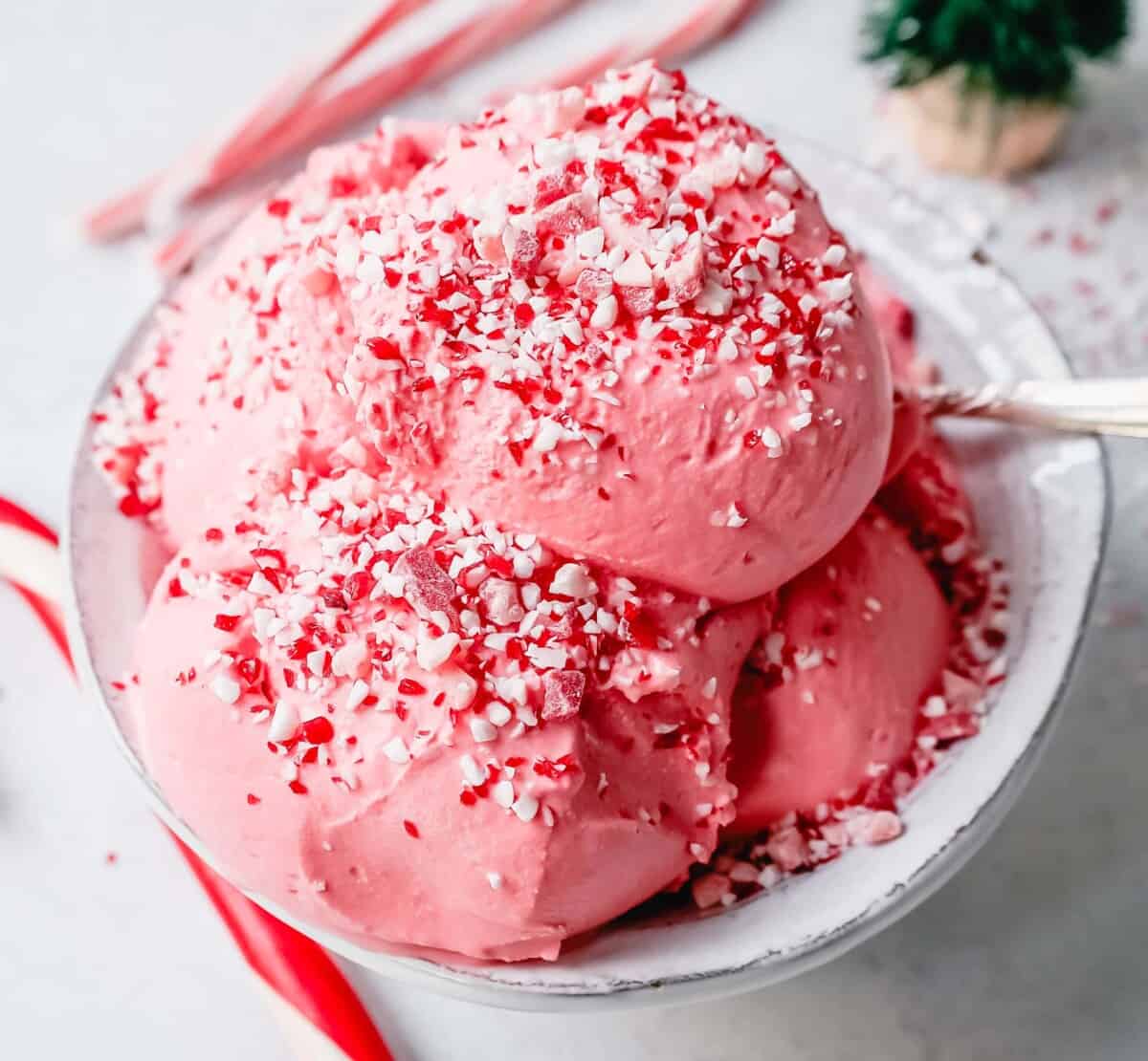 Peppermint Ice Cream – Modern Honey