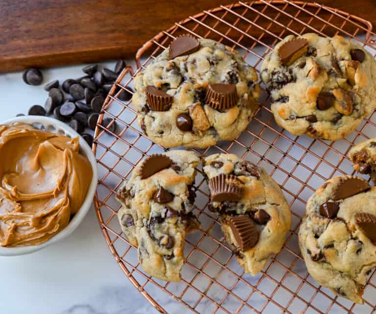 Reese's Chocolate Peanut Butter Cup Cookies – Modern Honey