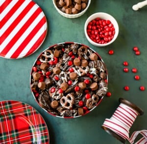 Jingle Jangle Christmas Chocolate Snack Mix – Modern Honey
