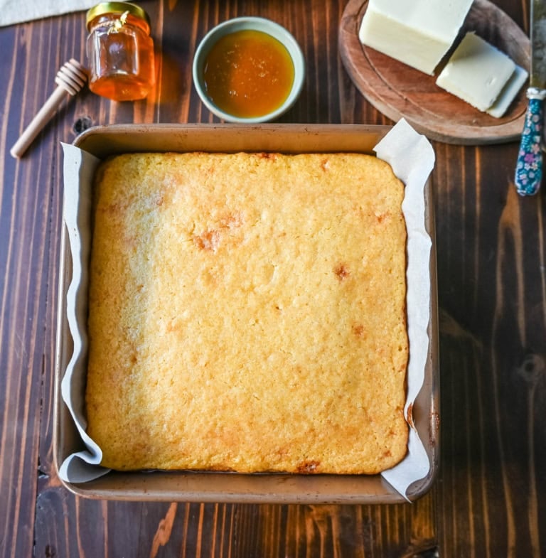 The Best Moist Cornbread Recipe – Modern Honey