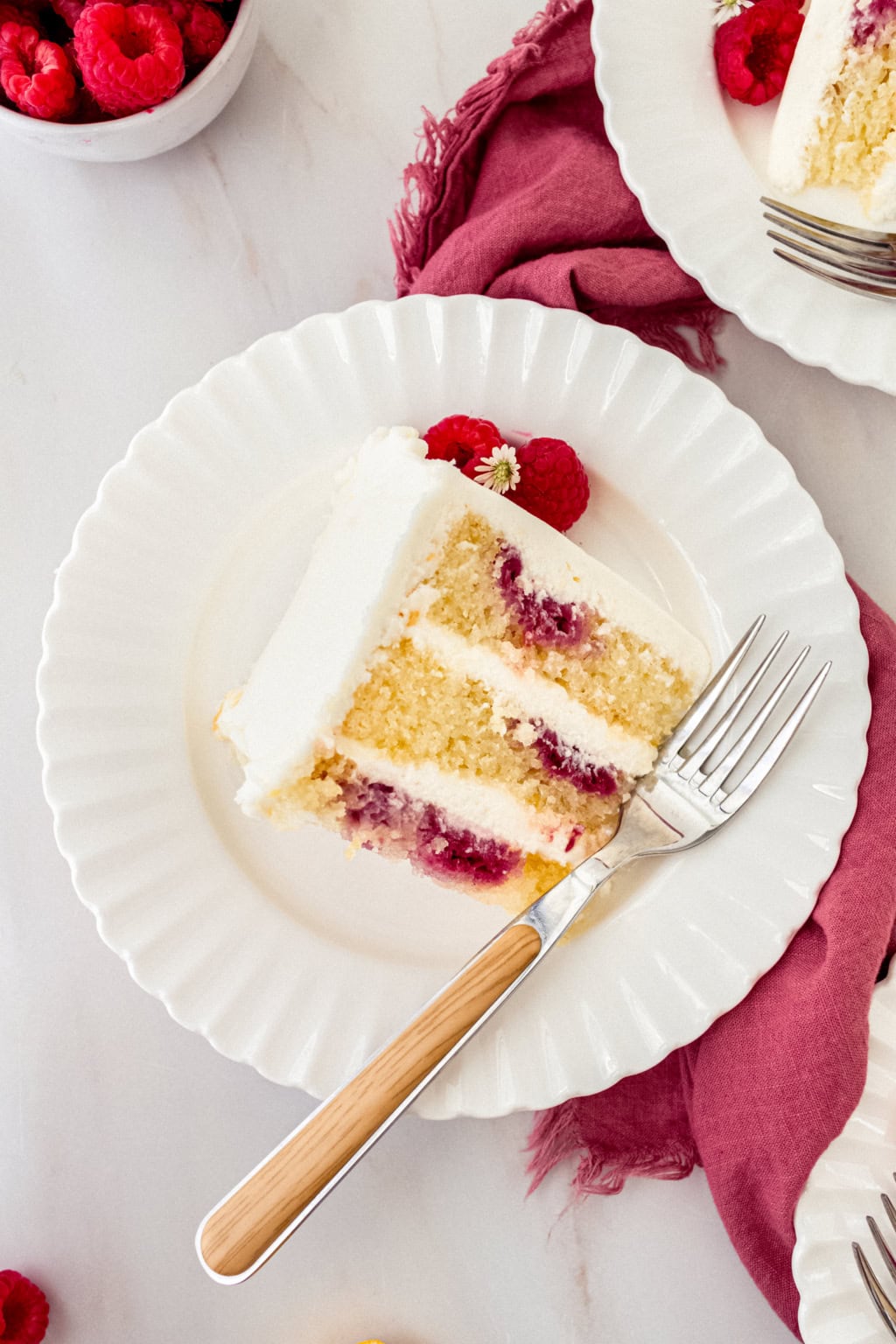 Lemon Raspberry Cake – Modern Honey