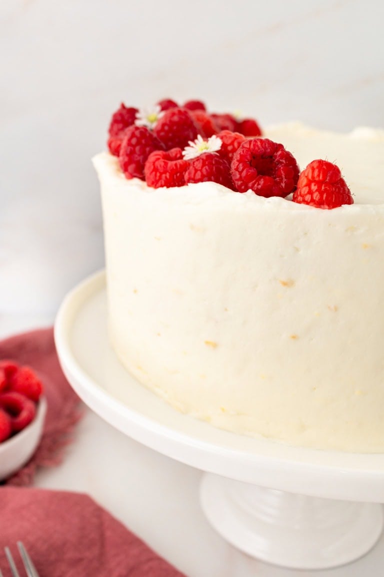 Lemon Raspberry Cake – Modern Honey