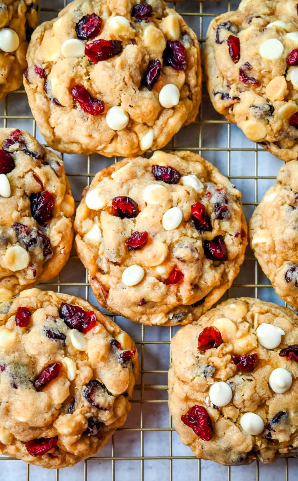 Oatmeal Cranberry Chocolate Chip Cookies