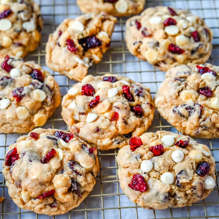 Oatmeal Cranberry Chocolate Chip Cookies