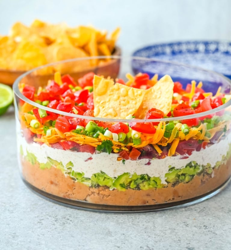 7 Layer Dip Recipe – Modern Honey