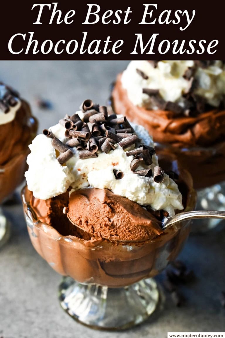 Easy Chocolate Mousse – Modern Honey