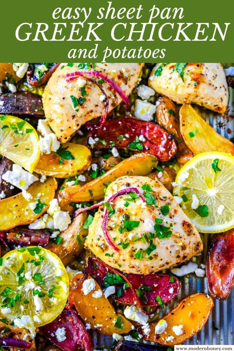 Sheet Pan Greek Chicken and Potatoes – Modern Honey