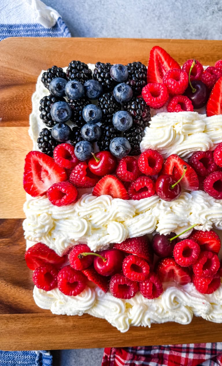 Flag Cake – Modern Honey