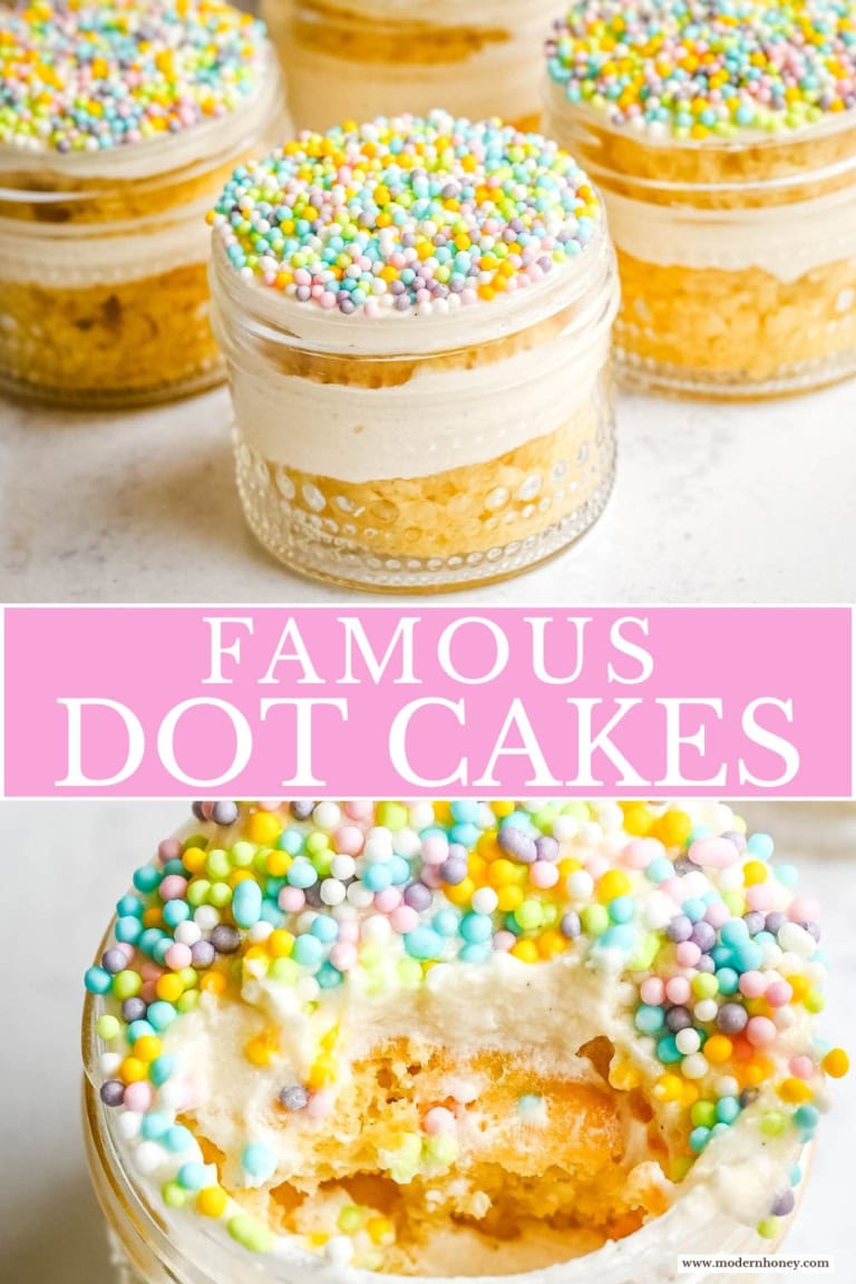 Dot Cake Recipe (Cake in a Jar) – Modern Honey