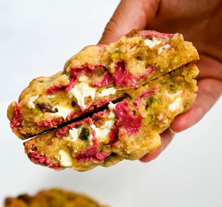 Levain Bakery Raspberry Pistachio Cookies – Modern Honey